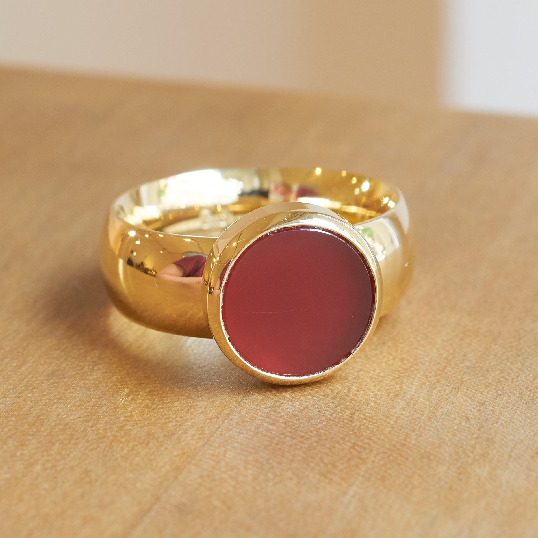 Ring Karneol – Schmuckatelier Egger